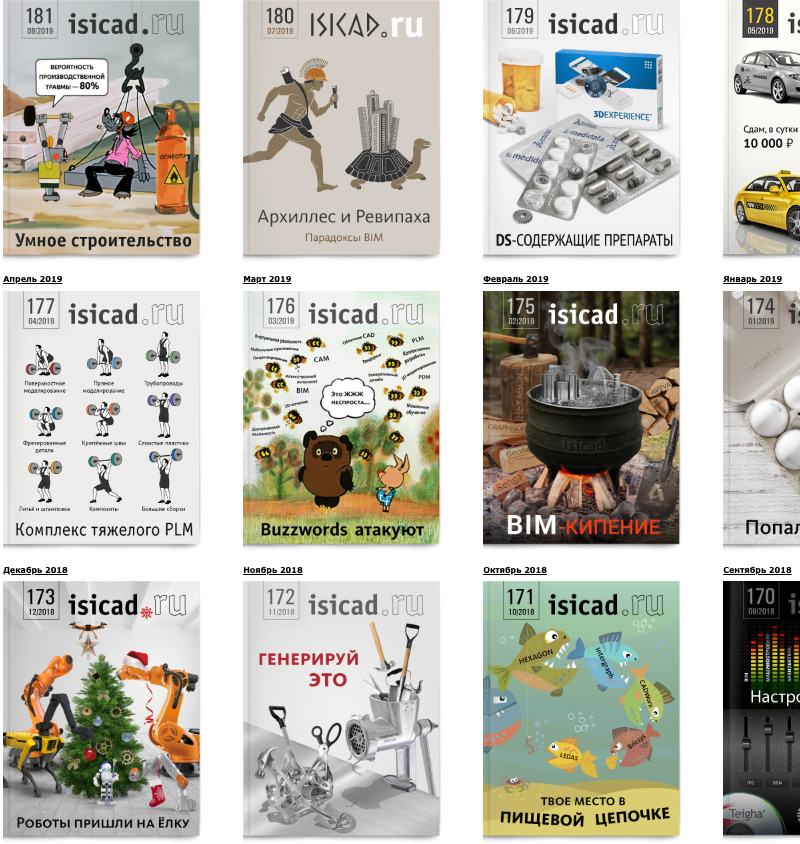 isicad: 15 лет назад на isicad.ru была опубликована первая статья